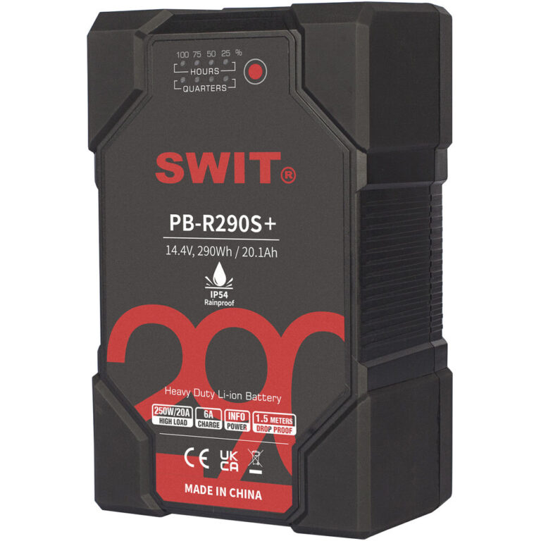 SWIT PB-R290S+ 290Wh Heavy-Duty IP54 Battery Pack (V-Mount) | iCamStore Egypt